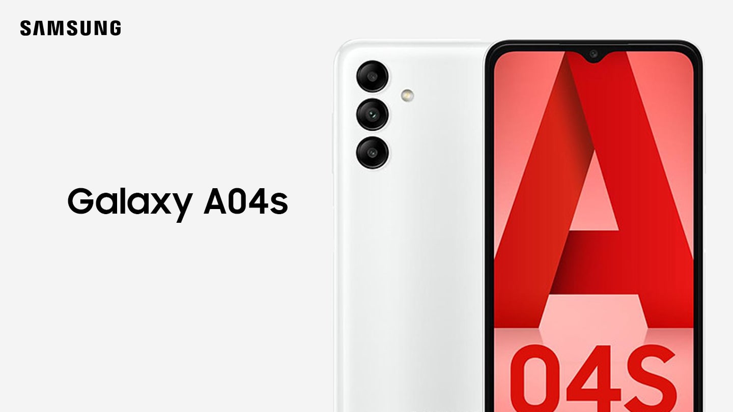 Smartphone Samsung Galaxy A04s / 4 Go / 64 Go / Noir